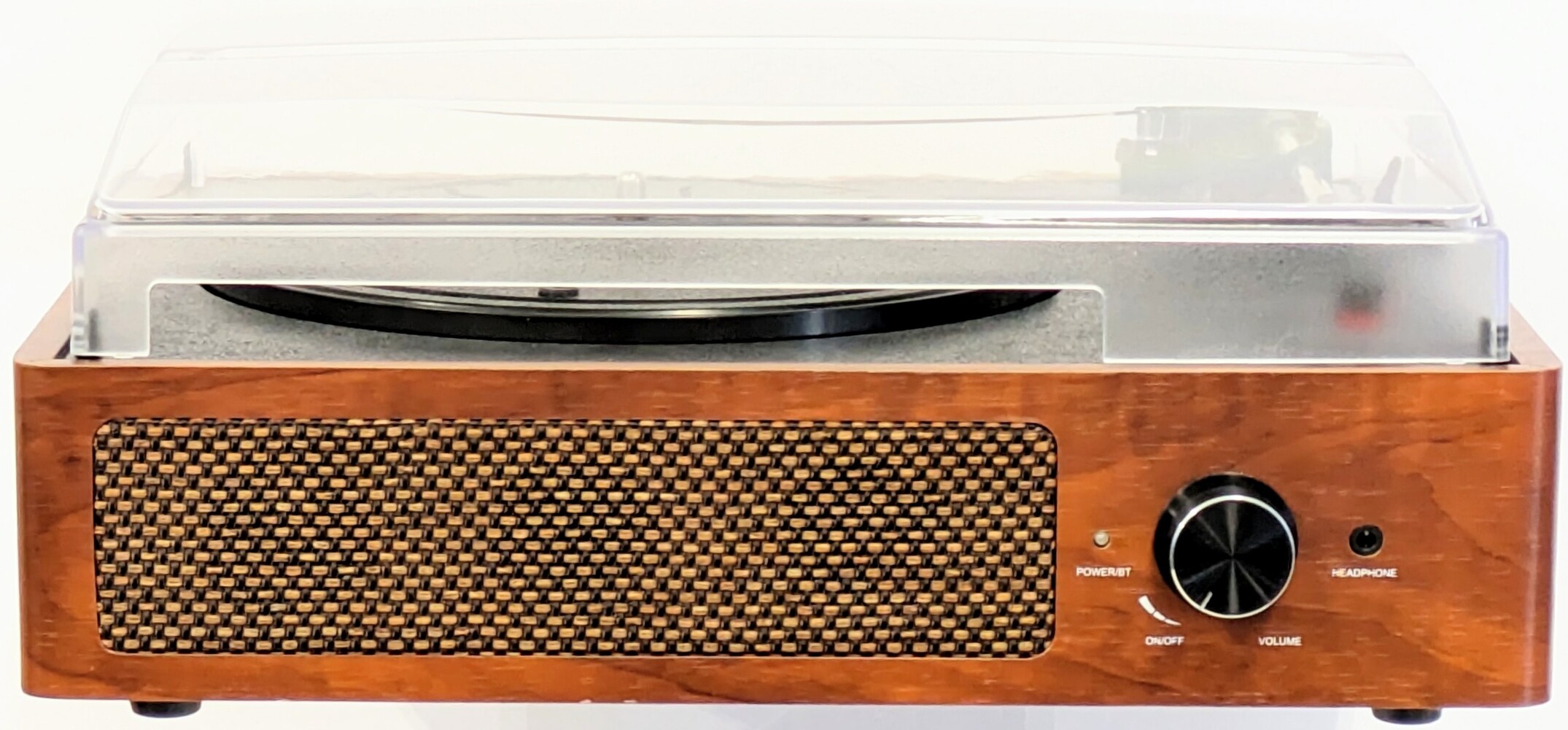 1 By One Vinyl 3-Speed Retro Record Player Turntable + Built-in ...