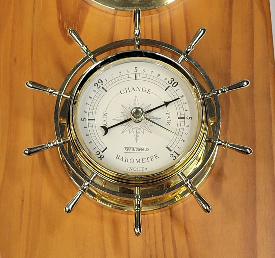 Vintage Springfield Weather Station Thermometer/Barometer/Humidity 16 ...