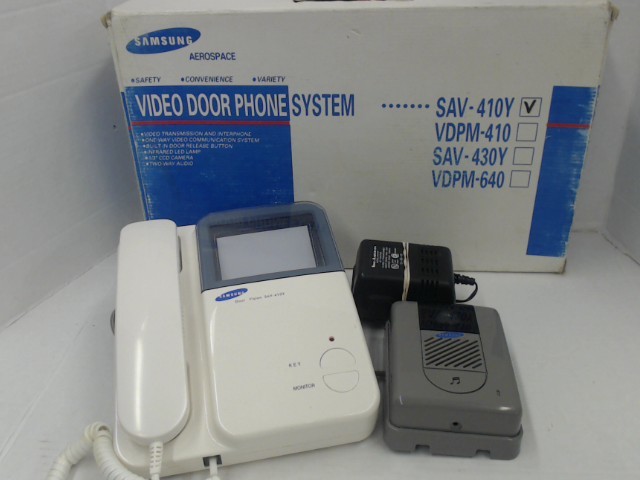 Samsung-Video-Intercom-System-SAV-410Y-Security | Avenue Shop Swap & Sell