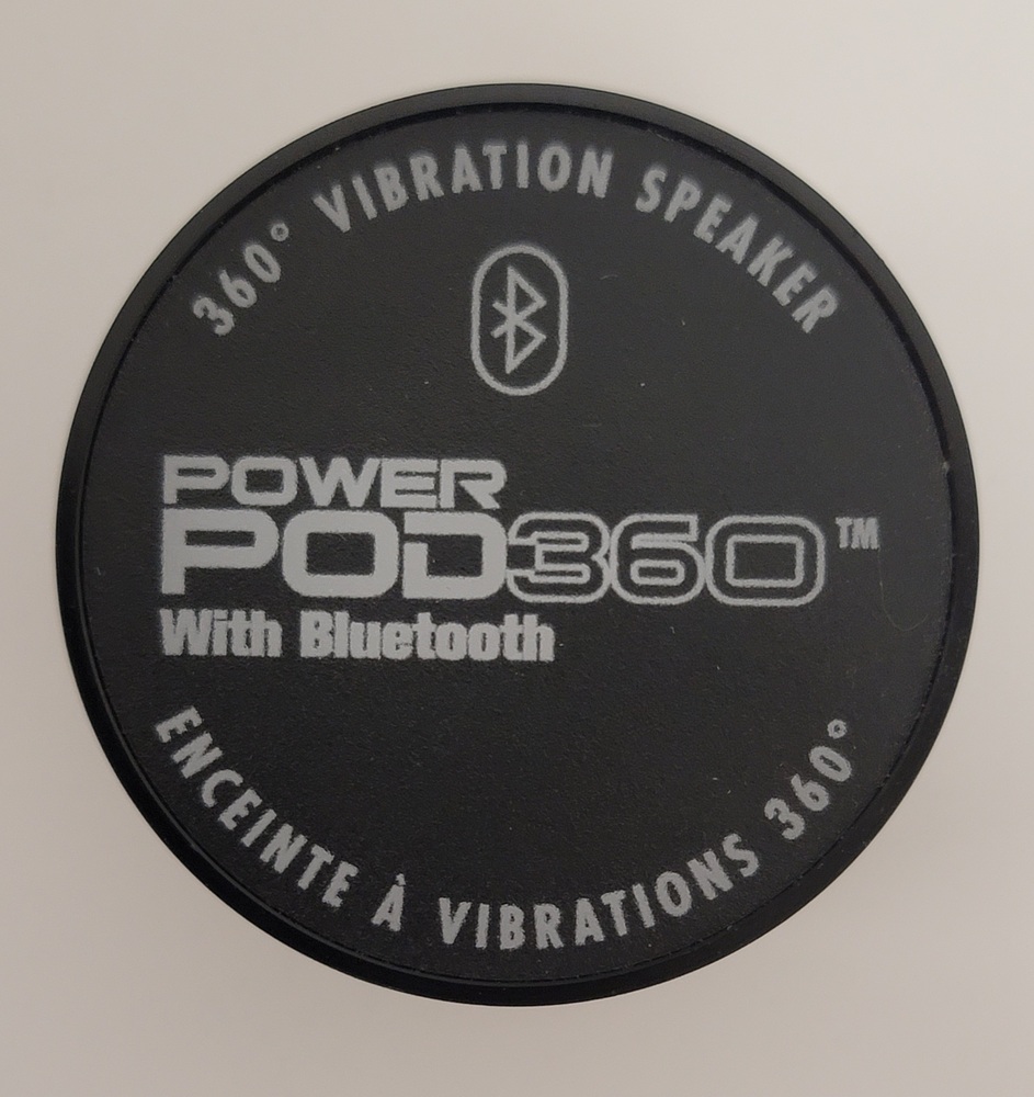 Power Pod 360 Bluetooth 360 Degree Vibration Speaker | Avenue Shop Swap ...