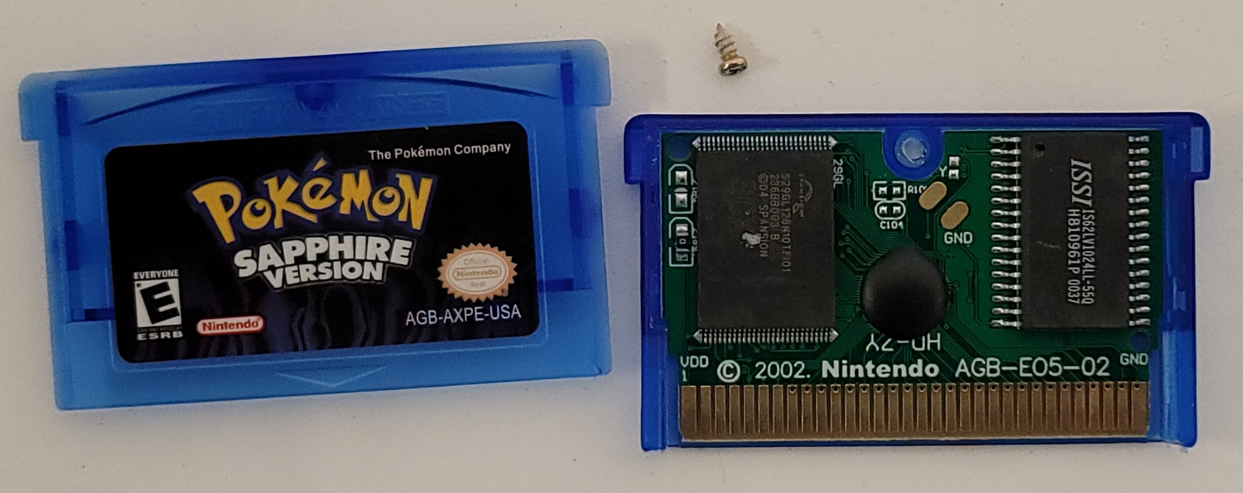 Pokemon Sapphire Version (GameBoy Advance GBA 2002 ** Loose) | Avenue ...