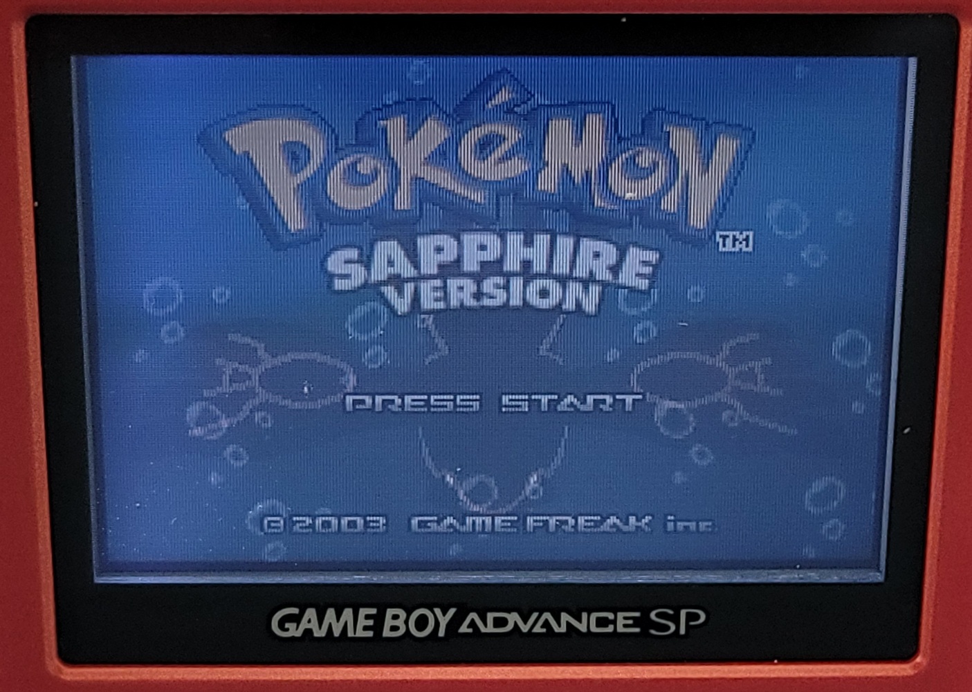 Pokemon Sapphire Version (GameBoy Advance GBA 2002 ** Loose) | Avenue ...