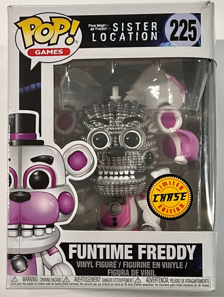 Funko Pop! Five Nights At Freddy's Sister Location Funtime Freddy Chase ...