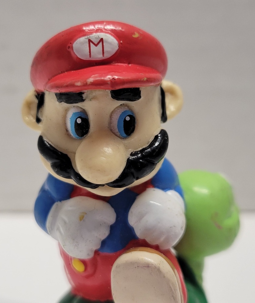 Nintendo of America Inc. Super Mario Bros. Figurine Mario With Turtle ...