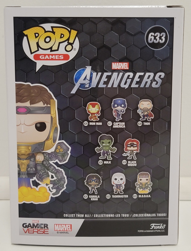 Funko Pop! Marvel Avengers #633 GamerVerse M.O.D.O.K. | Avenue Shop ...