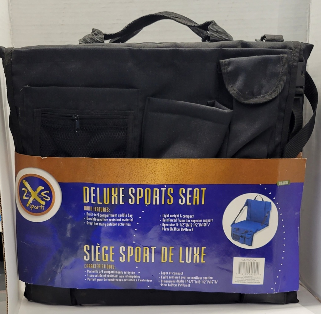 2XS Sports Deluxe Sports Seat - Black | Avenue Shop Swap & Sell