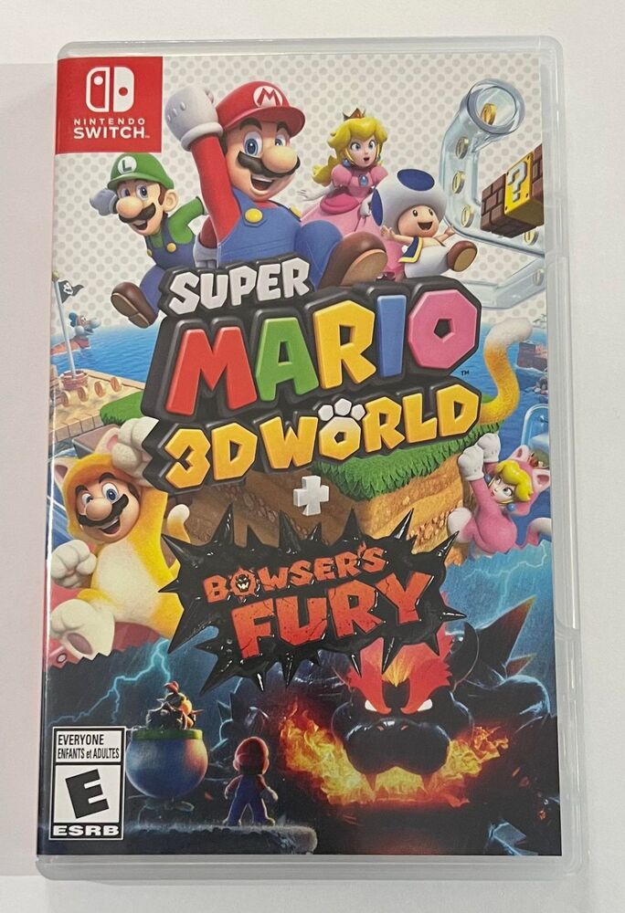 Super Mario 3D World + Bowser's Fury Nintendo Switch IN CASE TESTED AND ...