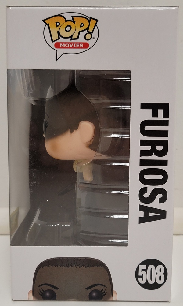 Funko Pop! Movies Mad Max Fury Road FURIOSA #508 Hot Topic HT Exclusive ...
