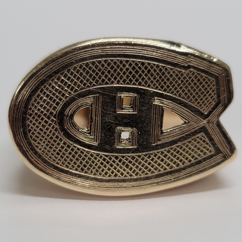10 Karat Yellow Gold Montreal Canadiens HABS Ring - Size: 13 | Avenue ...