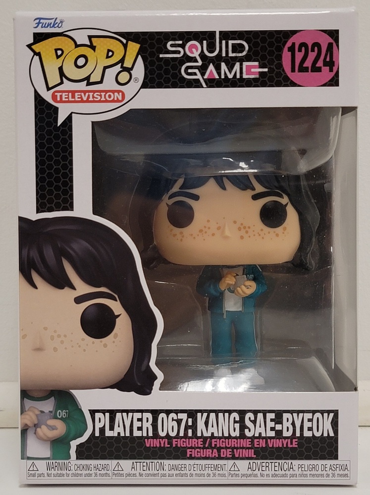 Funko Pop! TeleVision Squid Game PLAYER 067: KANG SAE-BYEOK #1224 | Avenue Shop Swap & Sell