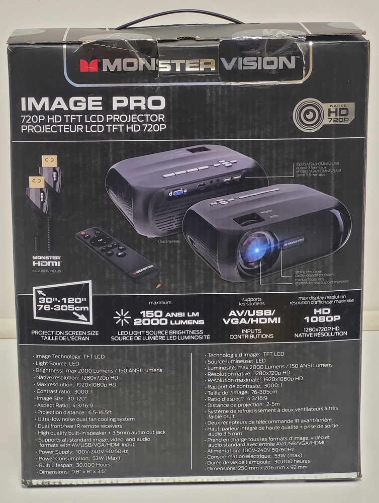 MONSTER VISION IMAGE PRO S5 | Avenue Shop Swap & Sell