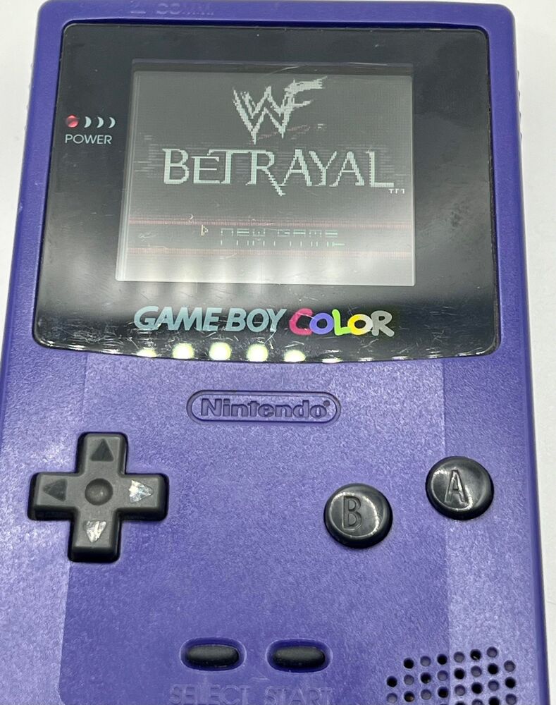 WWF Betrayal Nintendo Gameboy Color GBC 2001 Cartridge Only TESTED ...