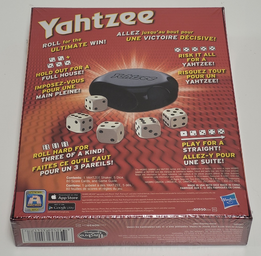 YAHTZEE BY HASBRO BOARD GAME | Avenue Shop Swap & Sell
