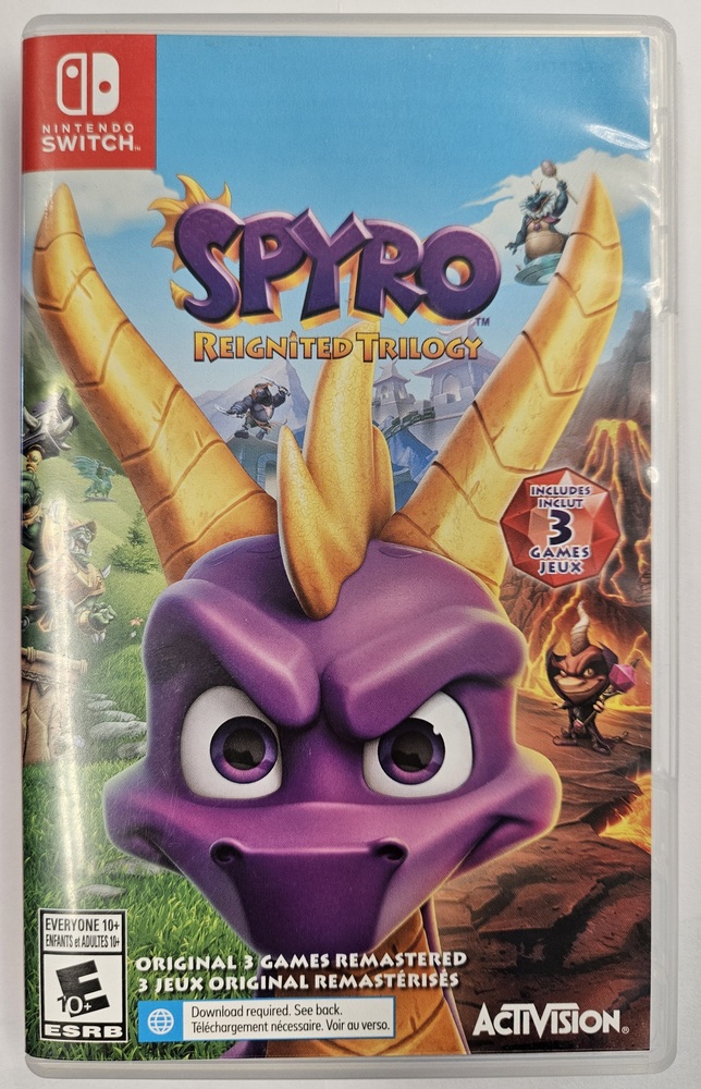 Nintendo Switch Spyro Reignited Trilogy | Avenue Shop Swap & Sell