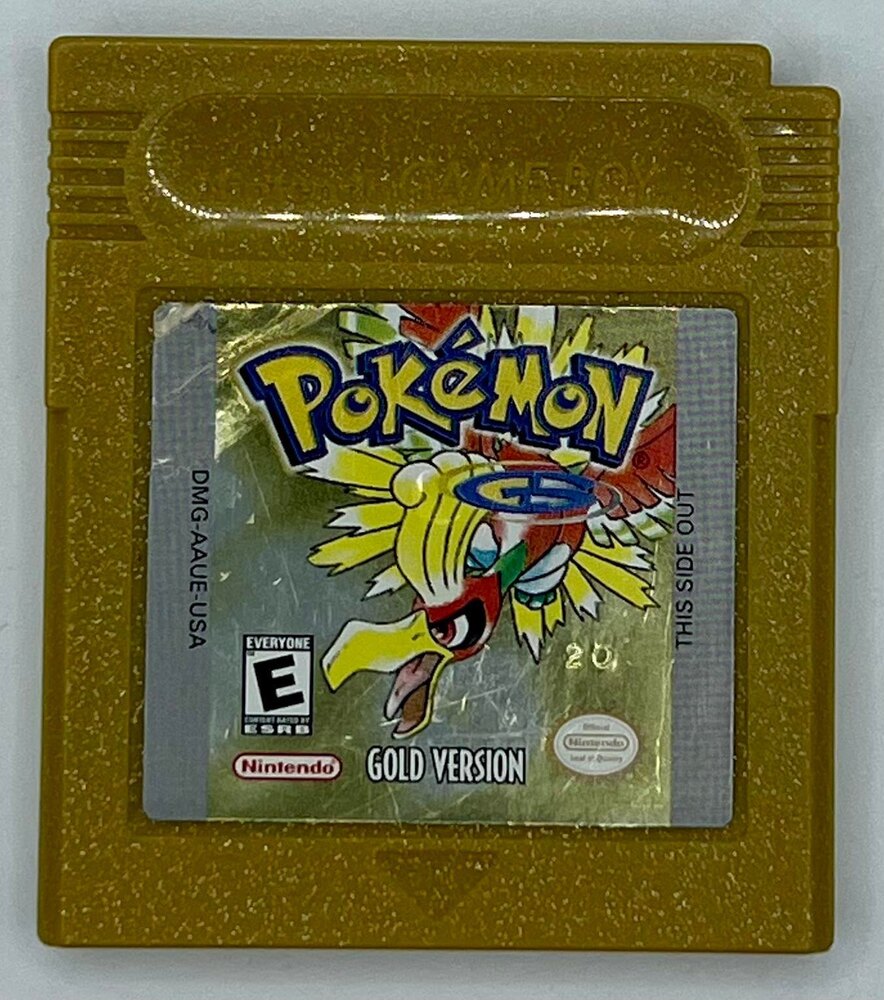 Pokemon Gold Version Nintendo GameBoy 2000 Cartridge Only TESTED AND ...