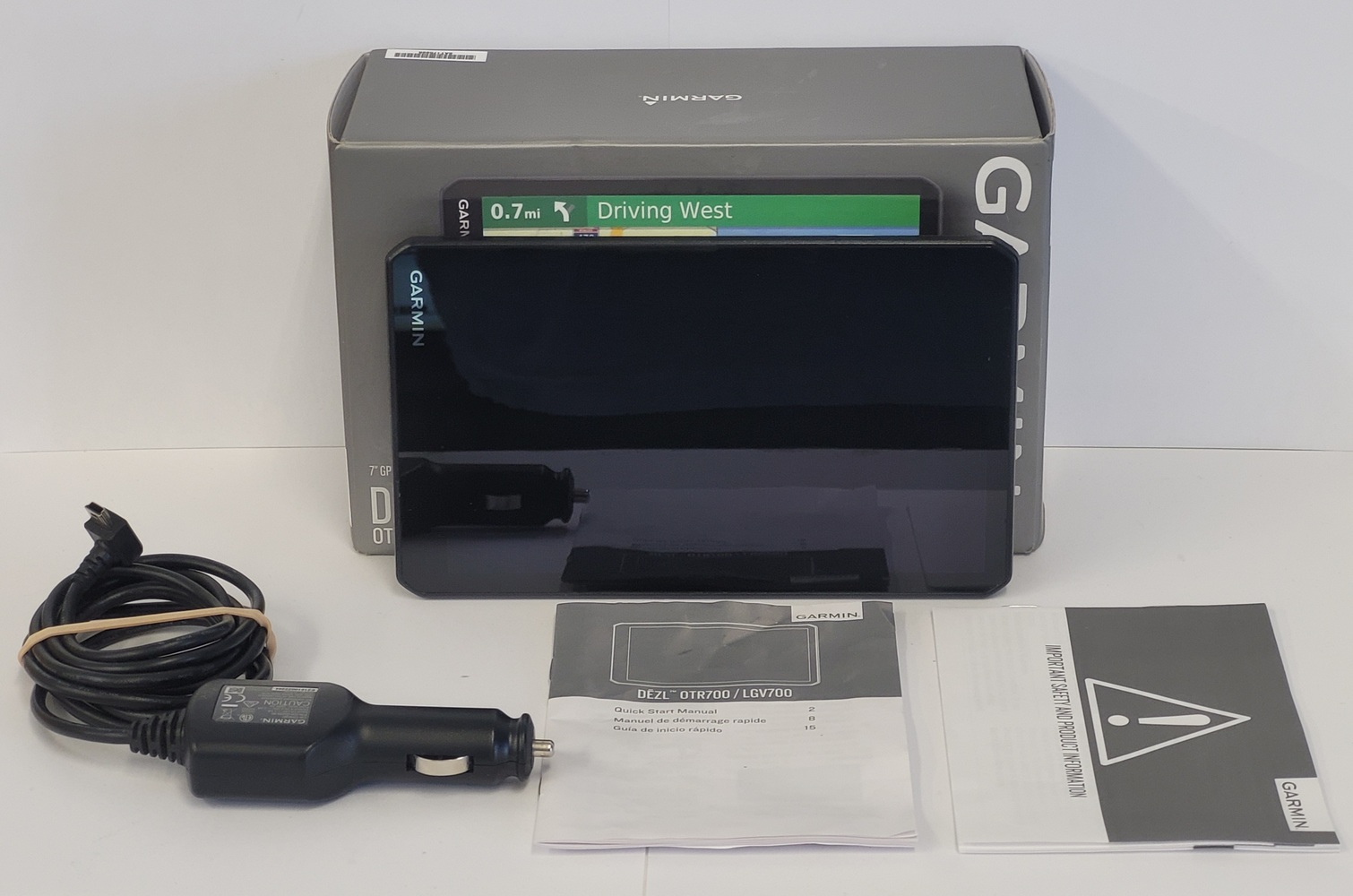 GARMIN DEZL OTR700 MT-S GPS SYSTEM | Avenue Shop Swap & Sell