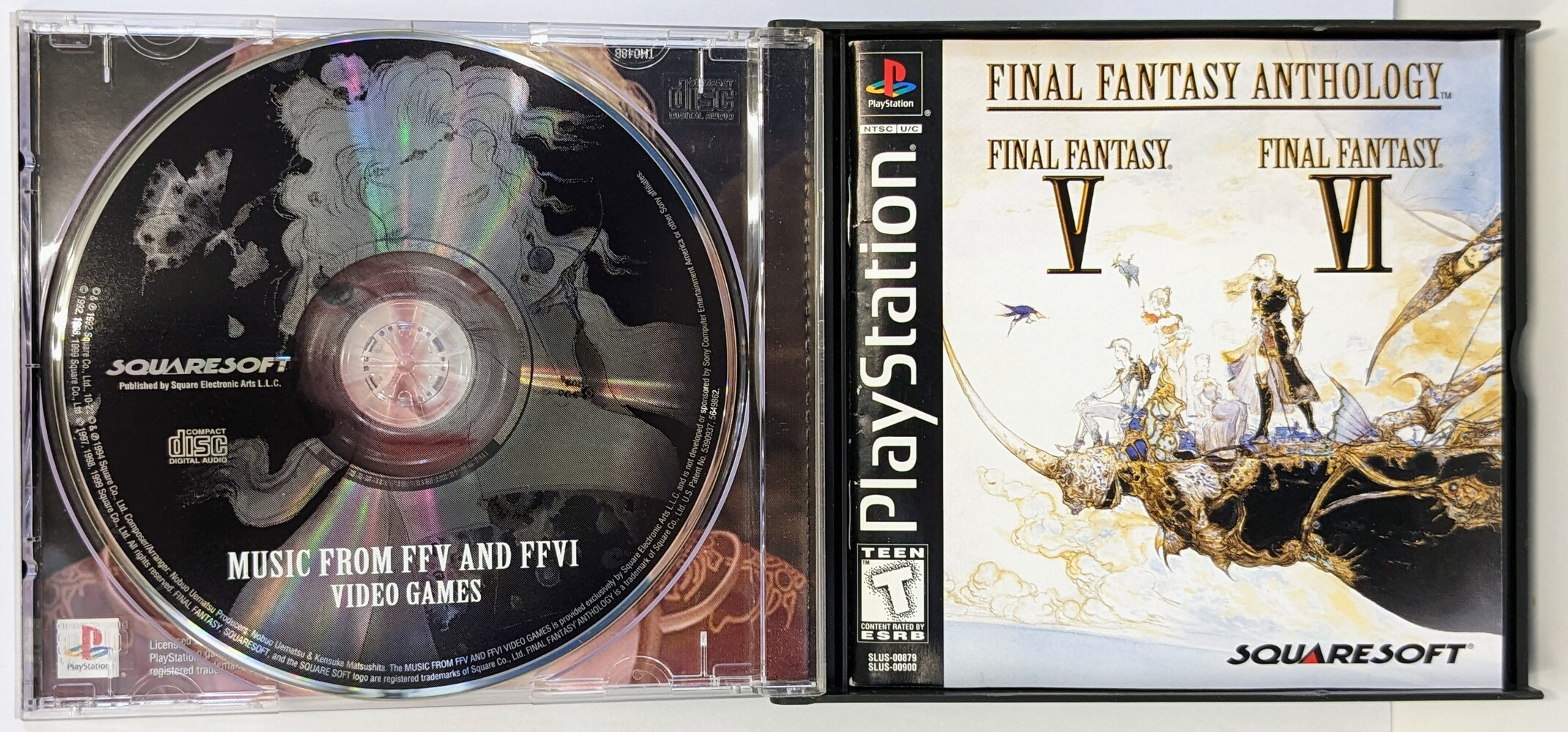Final Fantasy Anthology Collector's Package - 2 Discs - PlayStation 1 ...