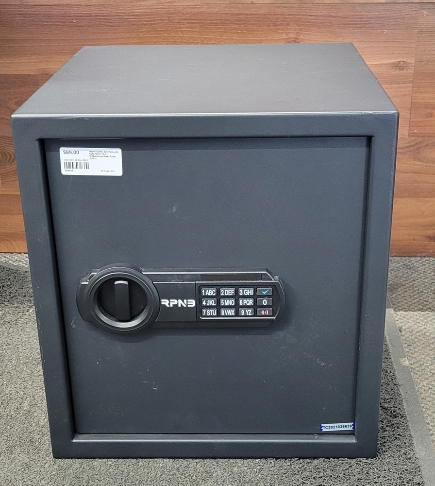 RPN3 Deluxe 13.6" Home Safe and Lock Box - Digital Keypad | Avenue Shop ...