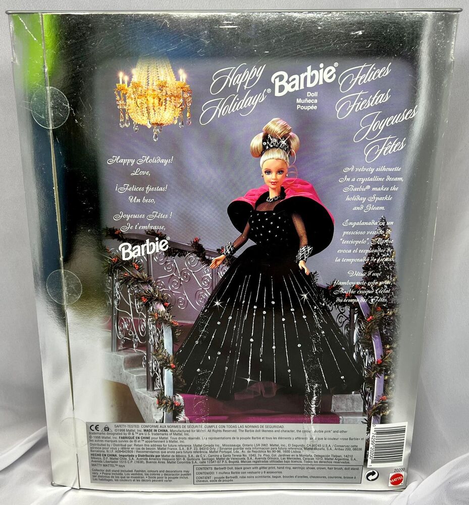Happy Holidays Special Edition 1998 Barbie NEW UNOPENED 20200 Mattel ...