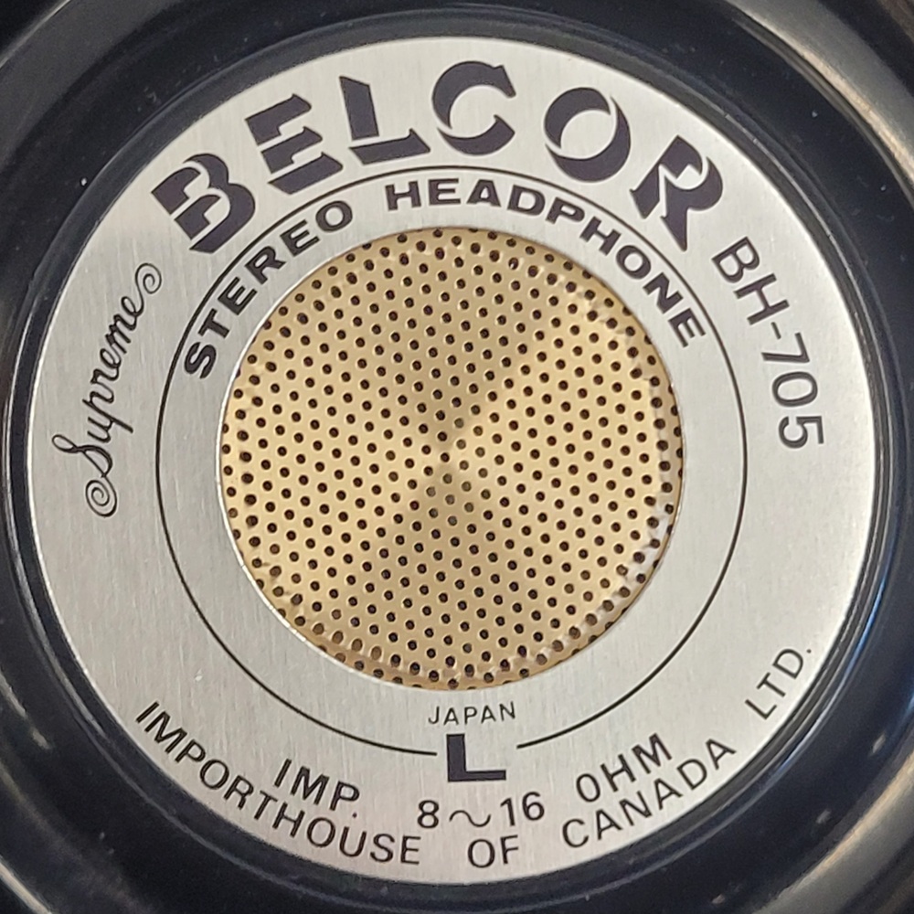 BH-705 VINTAGE SUPREME BELCOR HEADPHONES | Avenue Shop Swap & Sell