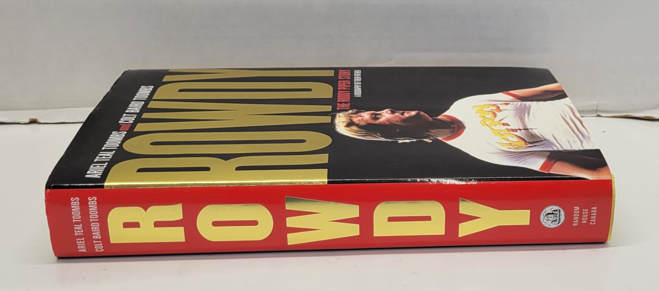 Rowdy The Roddy Piper Story Hardcover Book Ariel Teal Toombs & Colt ...