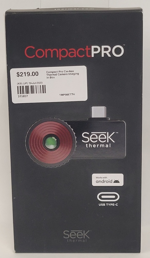 Seek Compact Pro Thermal Camera in Box with Case and Manual | Avenue ...