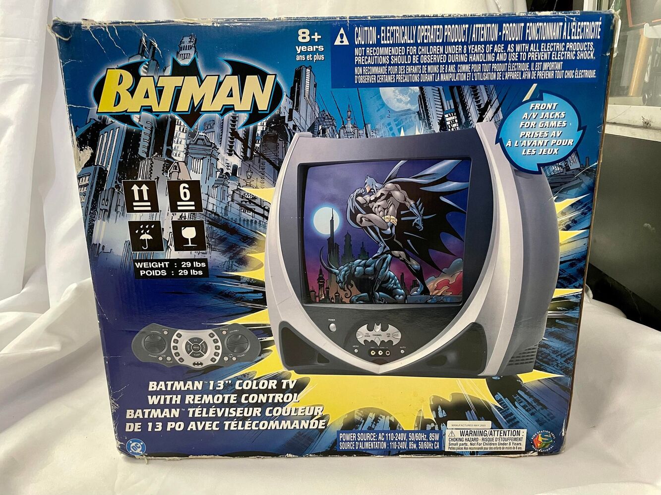 Batman 13" Colour TV With Remote Control | Avenue Shop Swap & Sell
