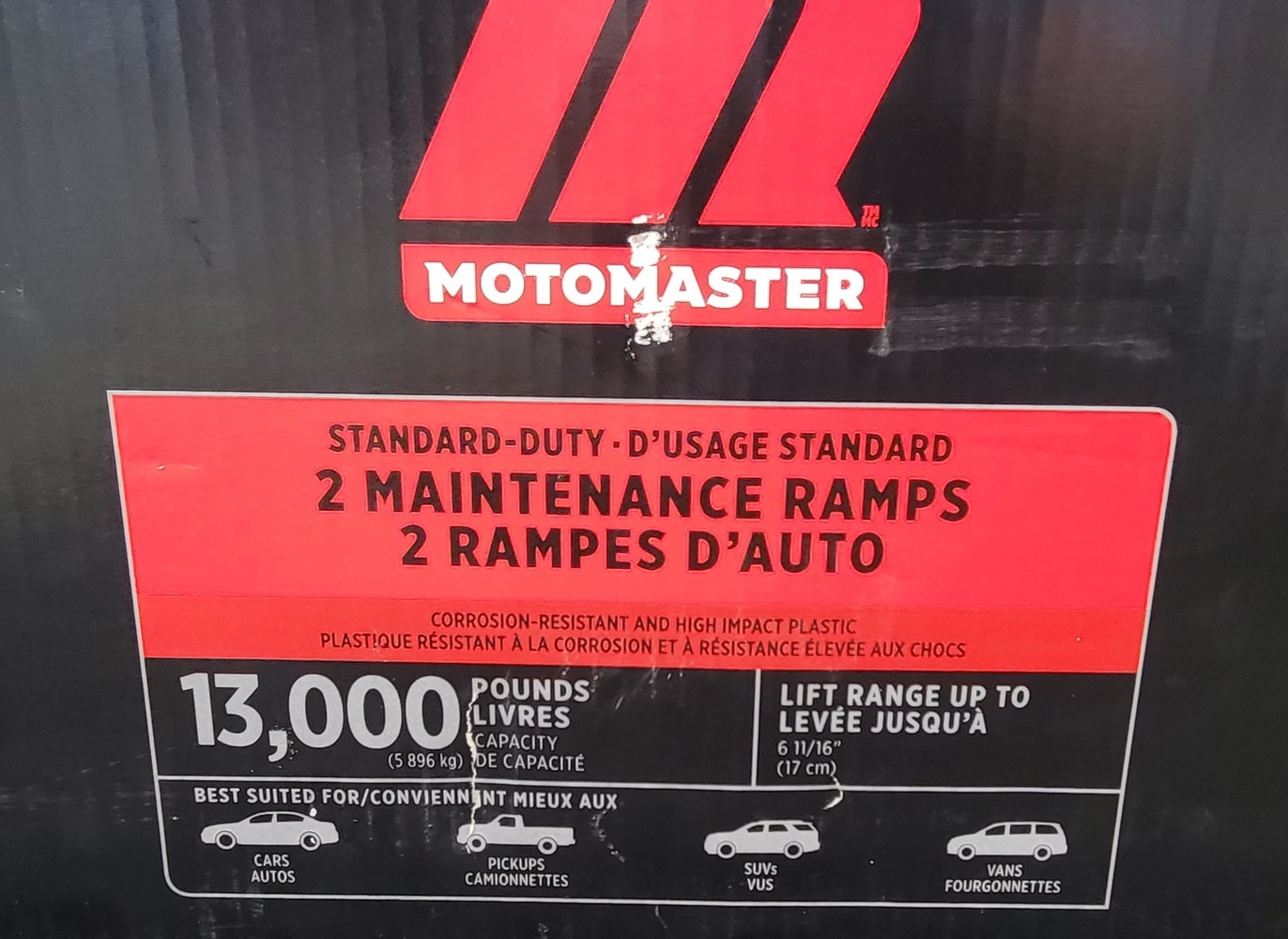 Motomaster Vehicle Maintenance Ramps 13,000LBS Pair *LIKE NEW* | Avenue ...