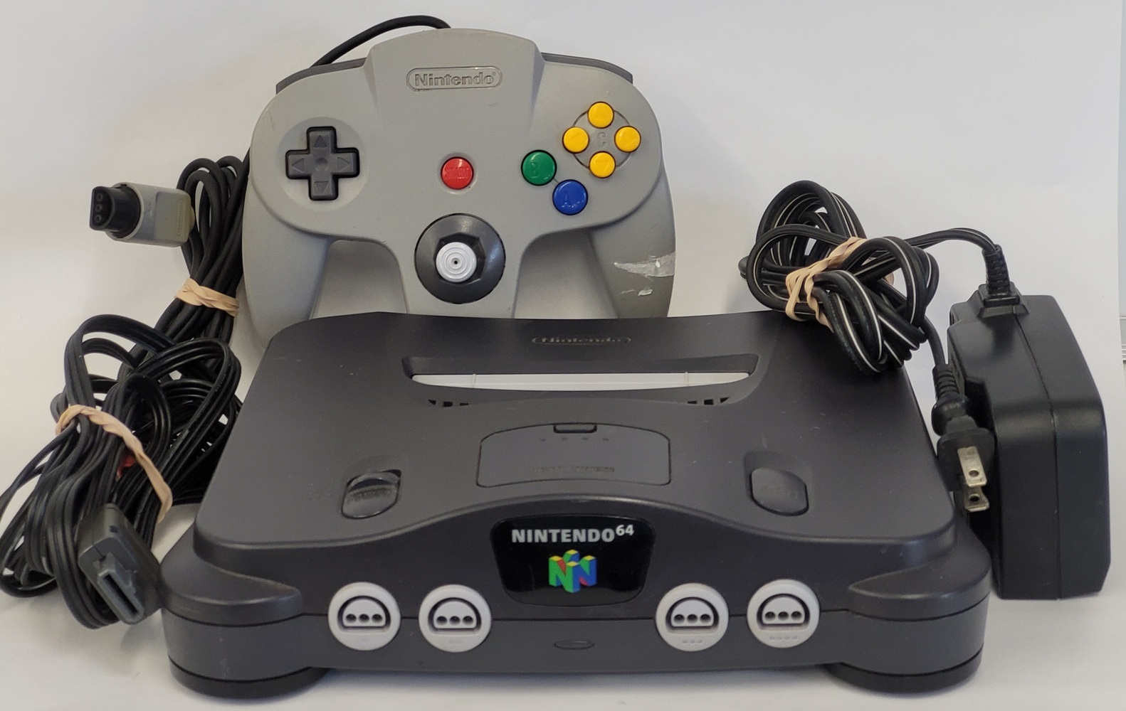 NINTENDO 64 N64 CONSOLE WITH CONTROLLER AND CORDS | Avenue Shop Swap & Sell
