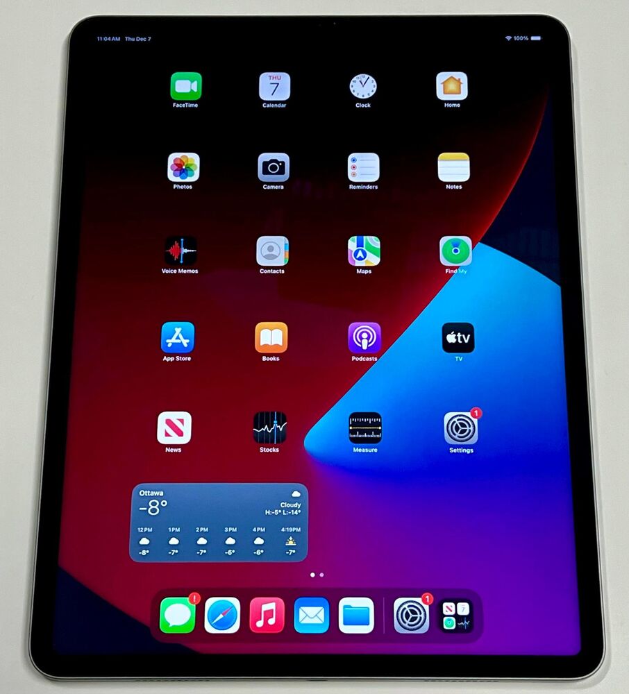 Apple Ipad Pro 5th Gen A2378, 12.9", 128gb, Wifi, w/ box and charger ...