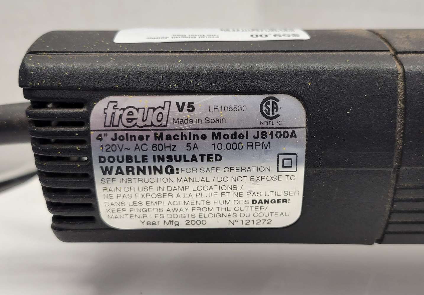 Freud JS100A 4" Biscuit Joiner | Avenue Shop Swap & Sell