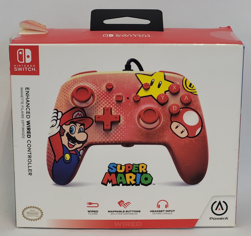 POWERA SUPER MARIO WIRED CONTROLLER | Avenue Shop Swap & Sell