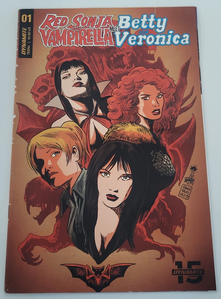 DYNAMITE RED SONJA AND VAMPIRELLA MEET BETTY AND VERONICA | Avenue Shop ...