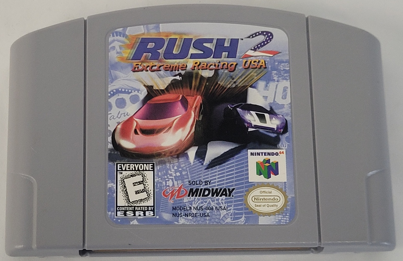 Rush 2 Extreme Racing USA Game for Nintendo 64 (N64) Console | Avenue ...