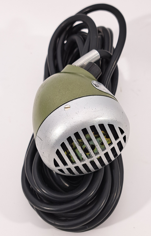 Shure 520DX GREEN BULLET Dynamic Harmonica Microphone w/Volume Control ...