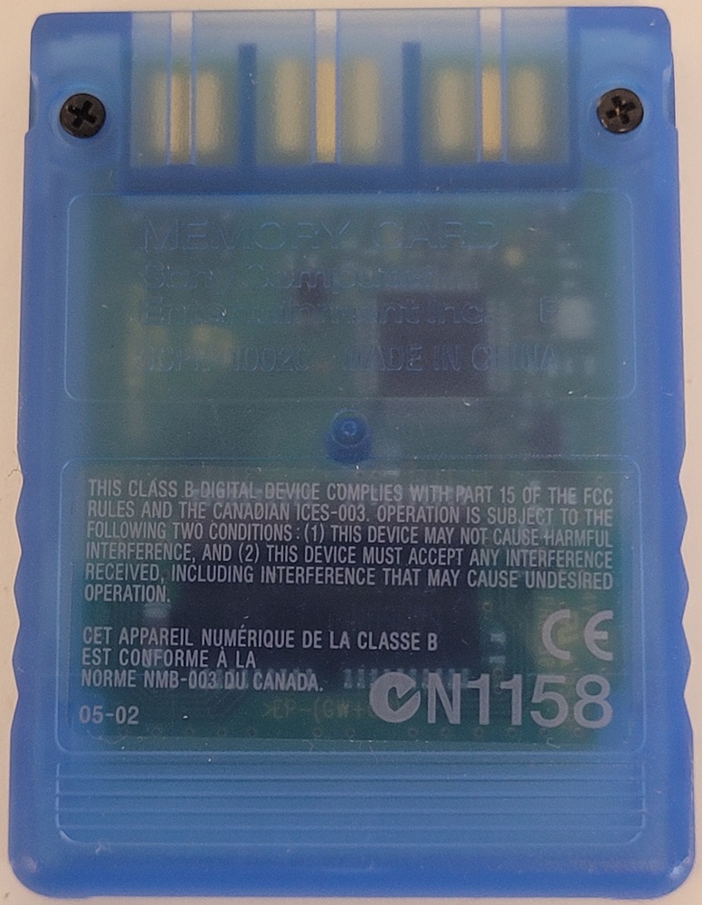 Authentic MagicGate 8MB Memory Card for PS2 Console | Avenue Shop Swap ...