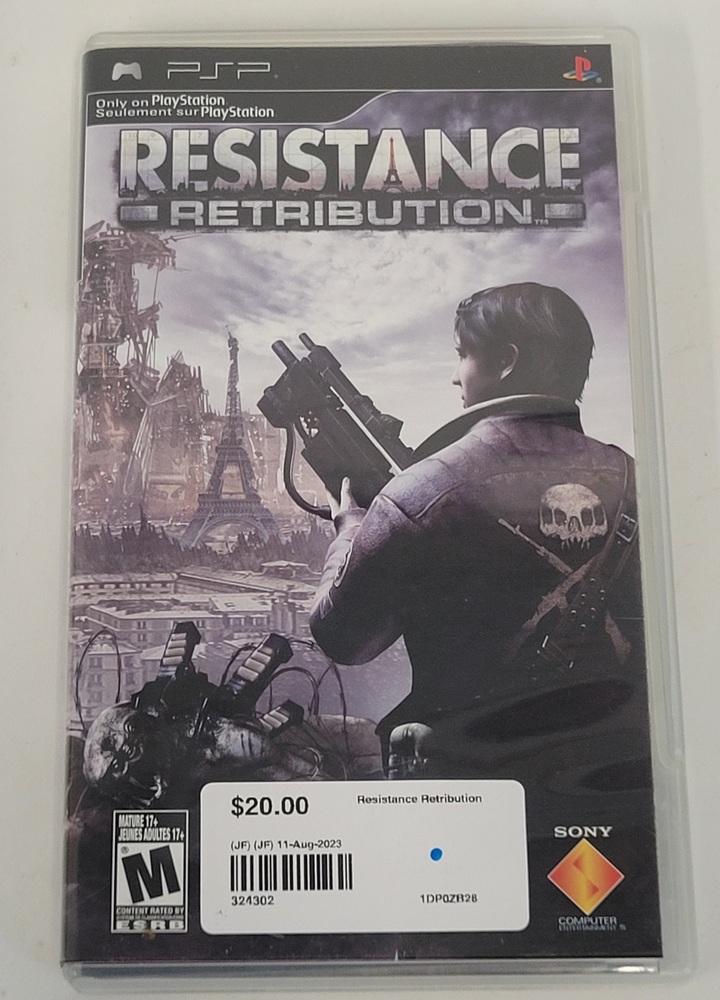 RESISTANCE RETRIBUTION FOR SONY PSP | Avenue Shop Swap & Sell