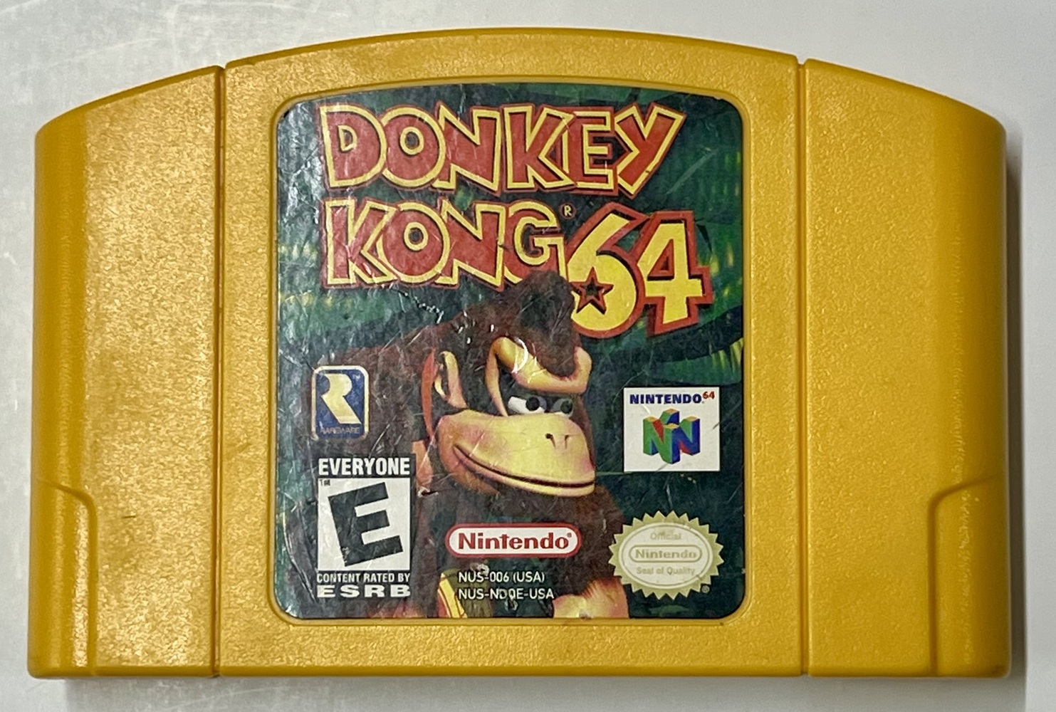 Donkey Kong 64 for N64 Nintendo 64 1999 AUTHENTIC CART ONLY | Avenue ...