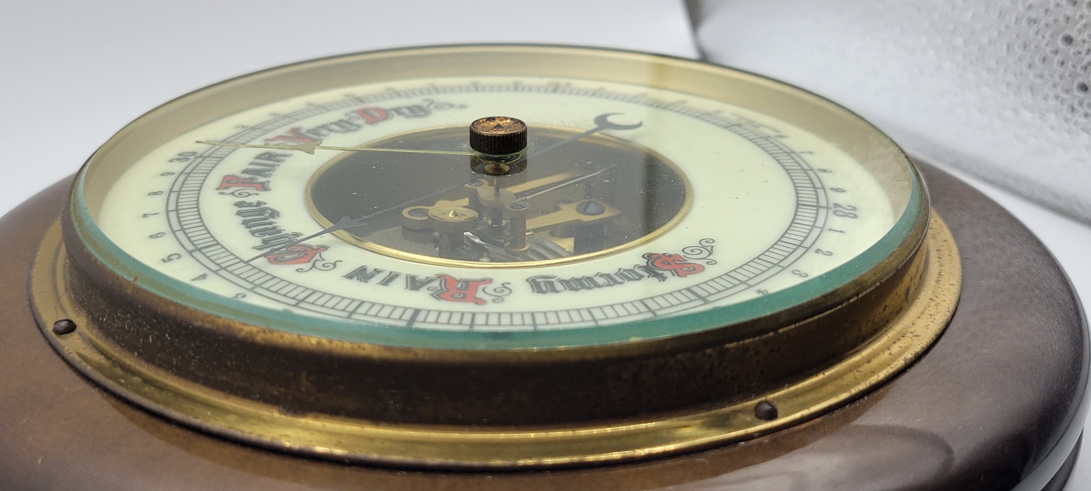 Vintage Huger Wall Barometer Made in Western Germany - Round | Avenue ...