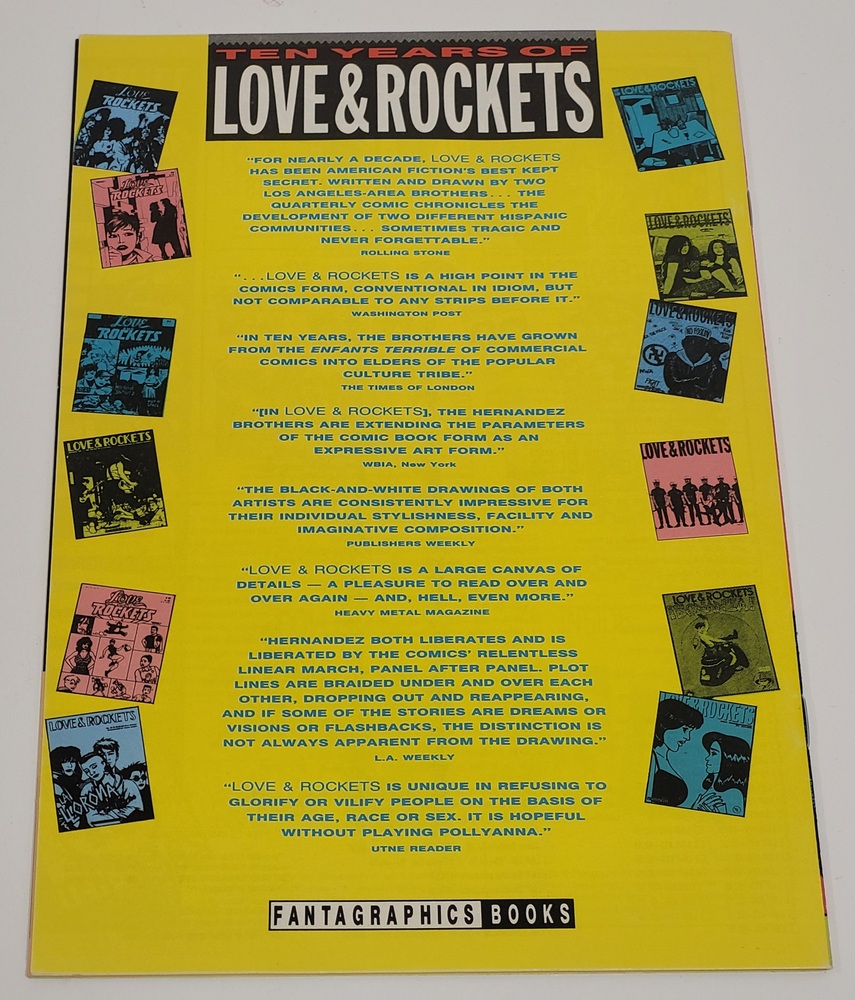 Ten Years of Love and Rockets Comic | Avenue Shop Swap & Sell