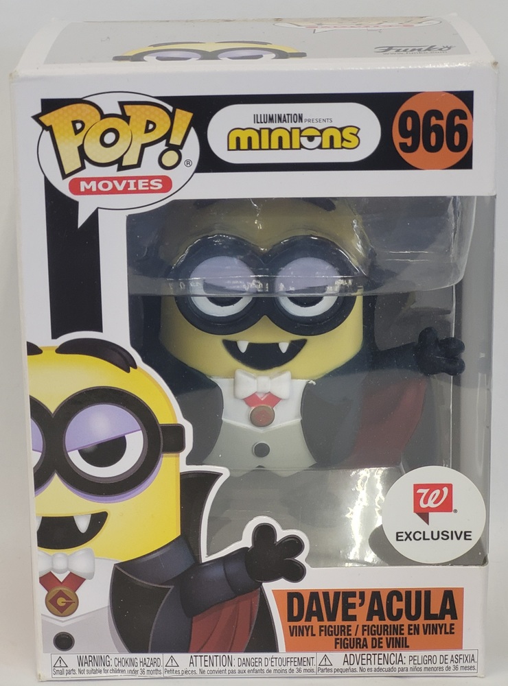 Funko #966 Minions Dave'cula *WALGREENS EXCLUSIVE* | Avenue Shop Swap ...