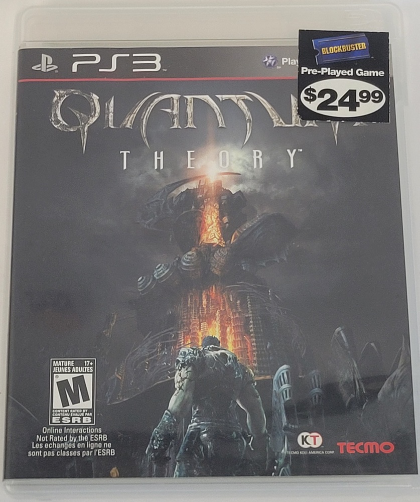 Quantum Theory Game for Playstation 3 (PS3) Console | Avenue Shop Swap ...