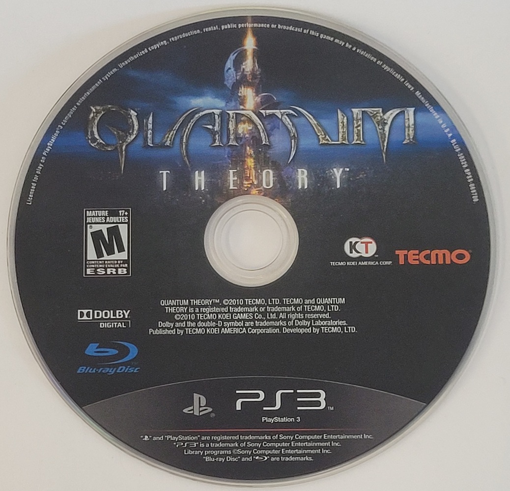 Quantum Theory Game for Playstation 3 (PS3) Console | Avenue Shop Swap ...