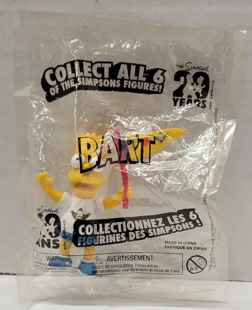KFC The Simpsons 20 Years the Simpsons Figurine Set 1990 - Complete Set ...