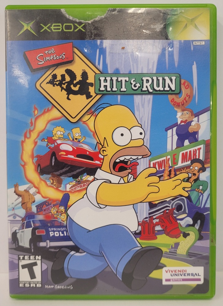 The Simpson's Hit and Run Complete for Xbox Original Console | Avenue ...