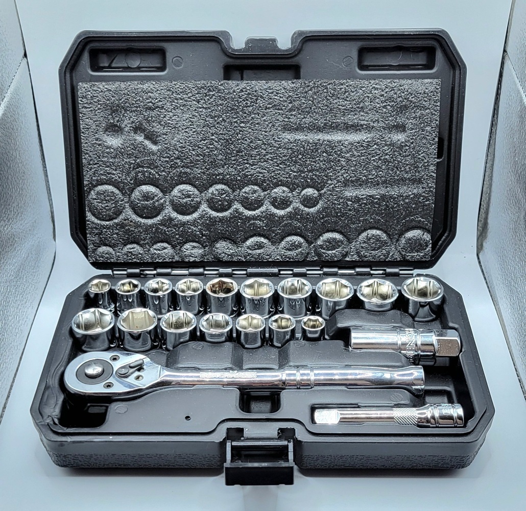 Benchmark SAE & Metric Socket Set 20pc Model 1174-884 | Avenue Shop ...