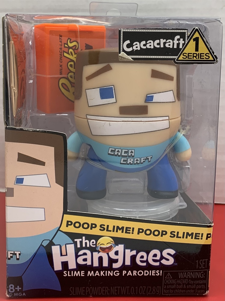 The Hangrees Cacacraft Collectible Parody Figure with Slime Series 1 ...