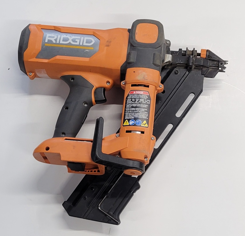 Ridgid 18v Brushless 30 Degree Framing Nailer with 4.0Ah Battery Model ...