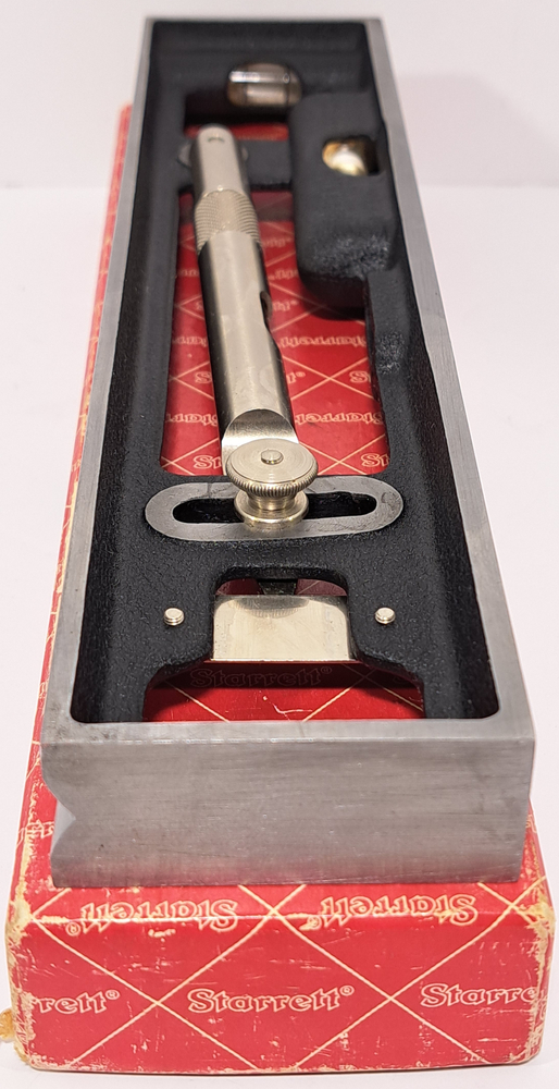 STARRETT 133A Adjustable Incline Engineers/Plumbers Level with Box Made ...