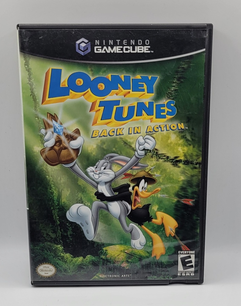 Nintendo GameCube Looney Tunes Back in Action Game With Manual 2001 ...